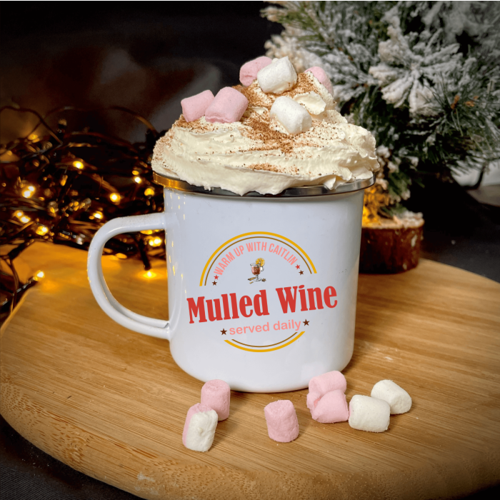 Personalised Mulled Wine Logo Mug